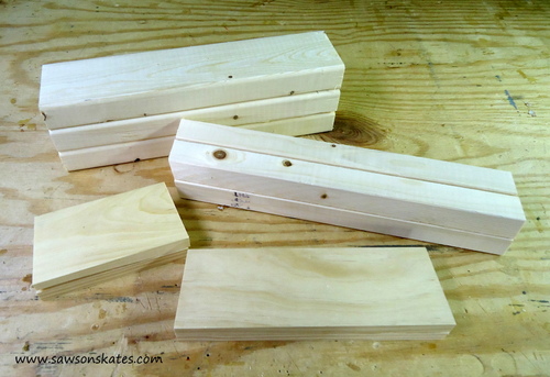 Stool Parts - Saws on Skates
