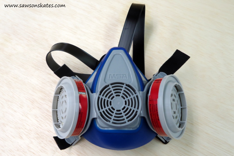how to sand dust mask - Saws on Skates