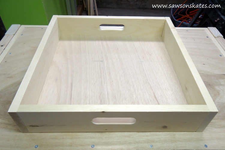 diy bar cart tray - Saws on Skates