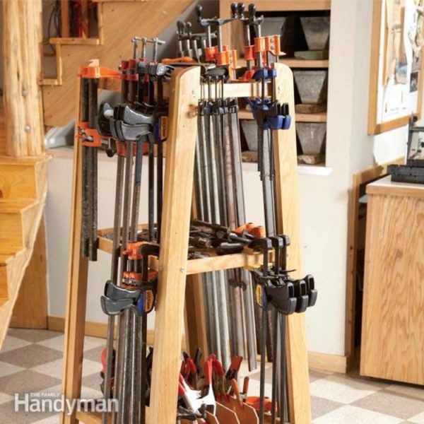 7 Clever Clamp Storage Ideas for a Small Workshop