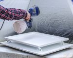 How to Spray Paint Indoors (Without Making a Mess) | Saws on Skates®