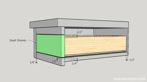 How to Build DIY Drawers (Easy + Foolproof) | Saws on Skates®