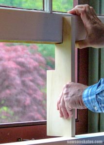 DIY Window Prop Stick (Easy, Cheap & Adjustable) | Saws on Skates®