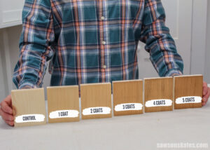 What I Use Instead of Black Walnut Stain (Natural) | Saws on Skates®