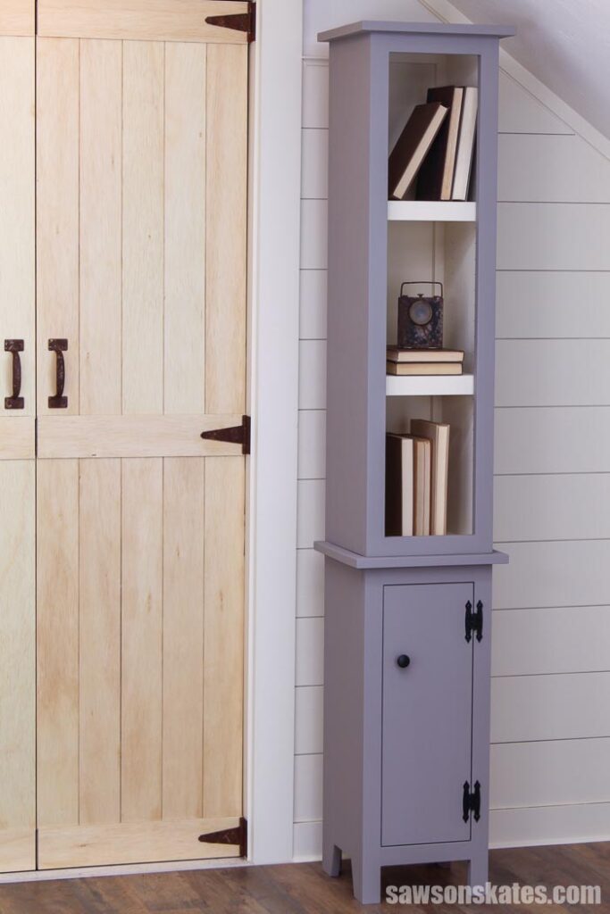 DIY Chimney Cupboard Plans (Easy + Rustic) | Saws on Skates®