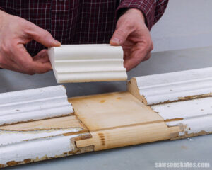 How to Duplicate Molding (Repair Missing Trim) | Saws on Skates®
