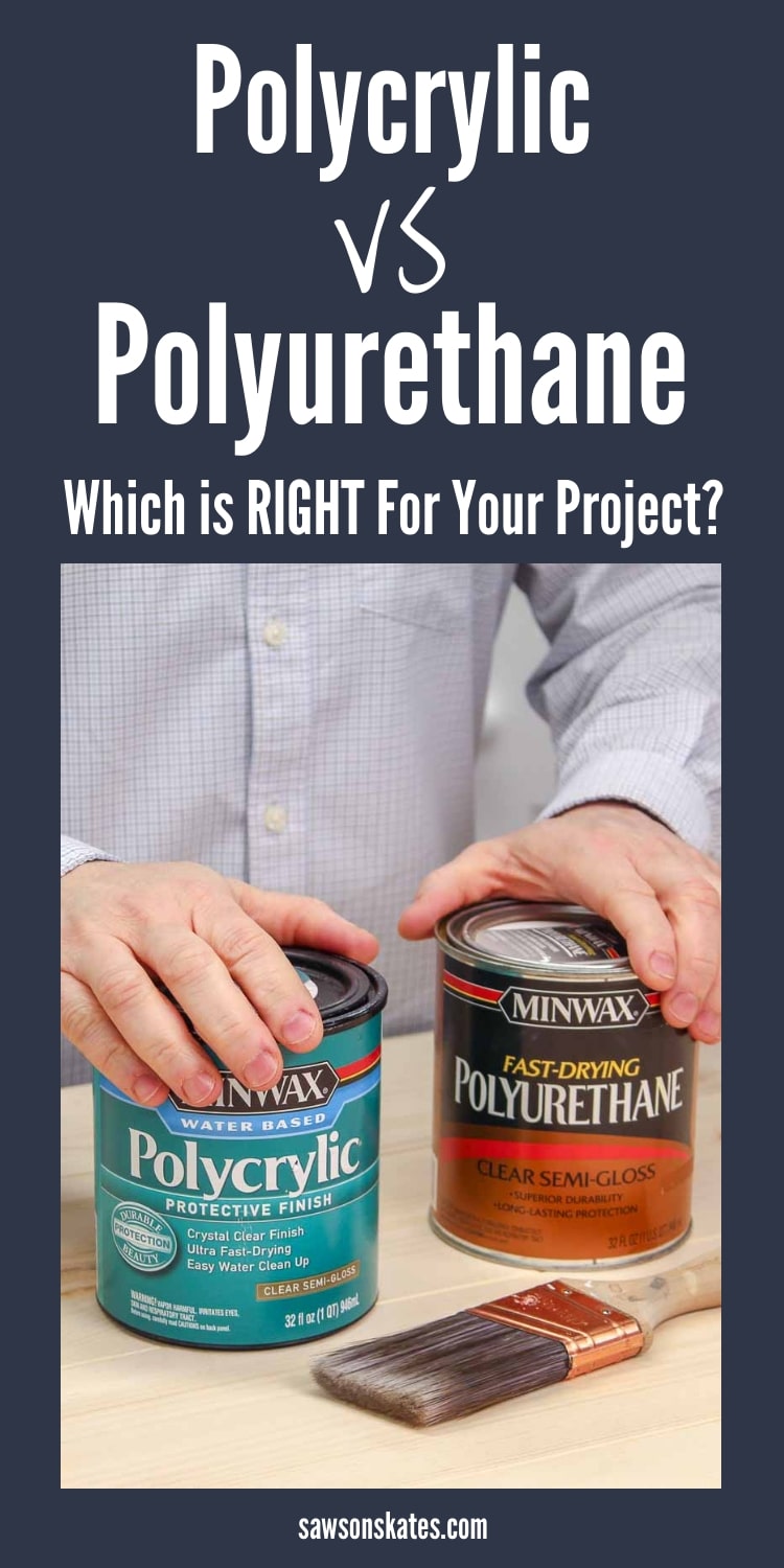 Polycrylic vs Polyurethane (Are They The Same?) | Saws on Skates®