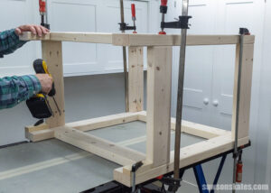 DIY Power Tool Stand (Simple + Sturdy) | Saws on Skates®