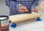 How to Apply All-in-One (Stain and Poly in One) | Saws on Skates®