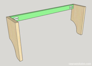 How to Build a DIY Wall-Mount Coat Rack (with Shelf) | Saws on Skates®