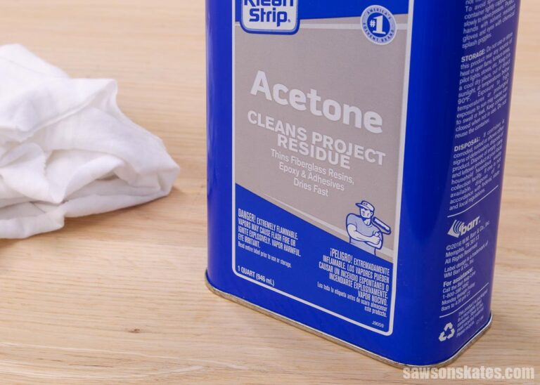 Mineral Spirits vs Acetone (Differences + Which to Use) | Saws on Skates®