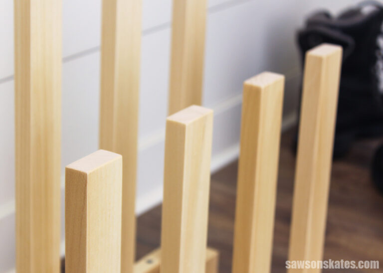 DIY Boot Rack (Easy to Make + Only 2 Tools) | Saws on Skates®