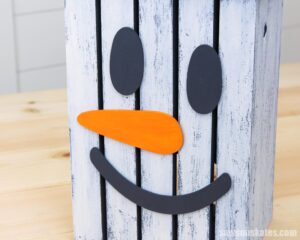 DIY Snowman Lantern (Fun, Festive, Winter Project) | Saws on Skates®