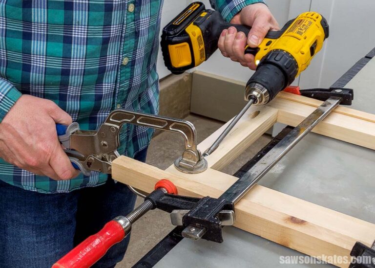 DIY Picture Frame with Shelf (4 Easy Steps) | Saws on Skates®