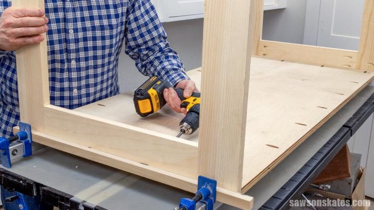 DIY Workshop Utility Cart (Only 3 Tools) | Saws on Skates®