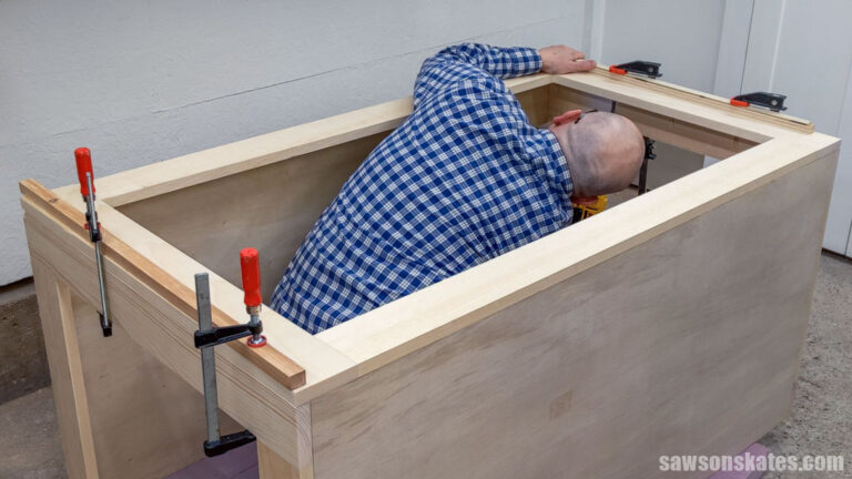 DIY Workshop Utility Cart (Only 3 Tools) | Saws on Skates®