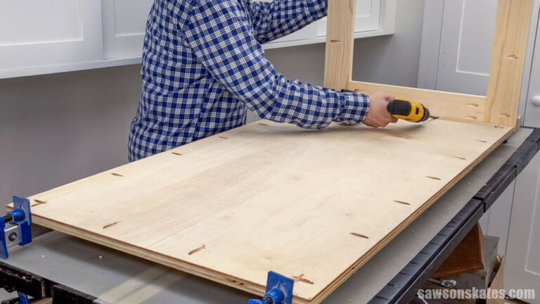 DIY Workshop Utility Cart (Only 3 Tools) | Saws on Skates®