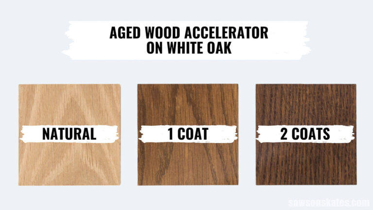 Varathane Aged Wood Accelerator (Review & 5 Woods Tested) | Saws on Skates®