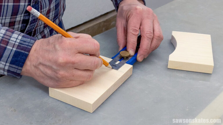 Easy DIY Dog Bowl Stand (Bone-Shaped!) | Saws on Skates®