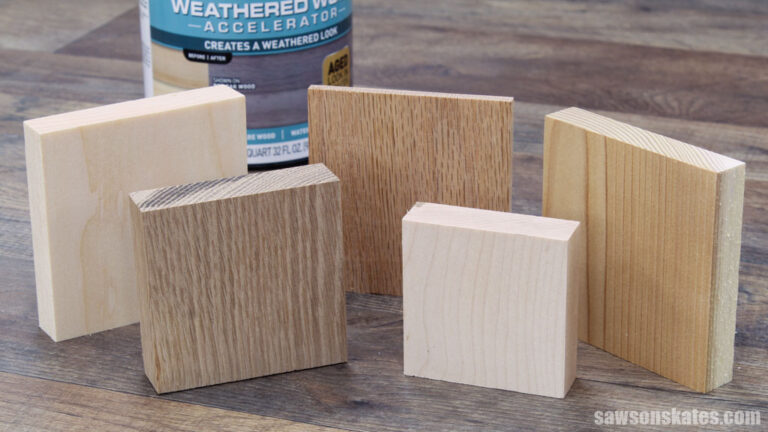 Varathane Aged Wood Accelerator (Review & 5 Woods Tested) | Saws on Skates®