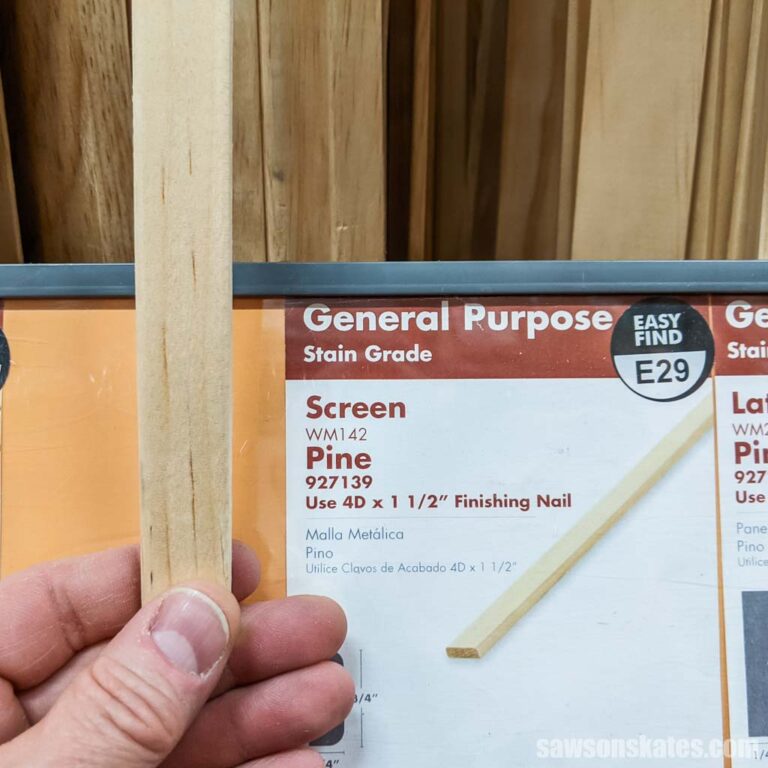 Easy DIY Wood Screen Door (Step-by-Step Plans) | Saws on Skates®