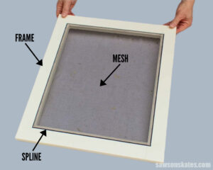 How to Replace Window Screen Mesh (Easier Than You Think) | Saws on Skates®