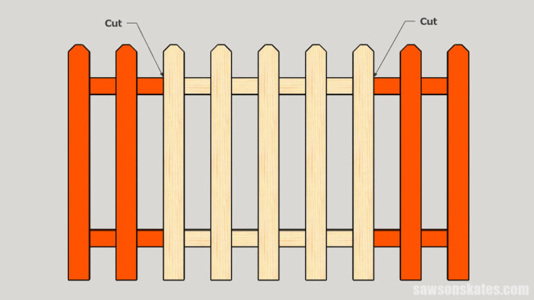 Easy DIY Garden Gate (Simple Step-by-Step Plans) | Saws on Skates®