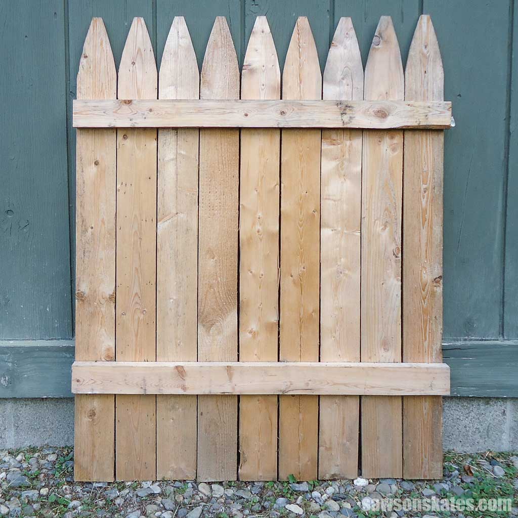 Easy DIY Garden Gate (Simple Step-by-Step Plans) | Saws on Skates®