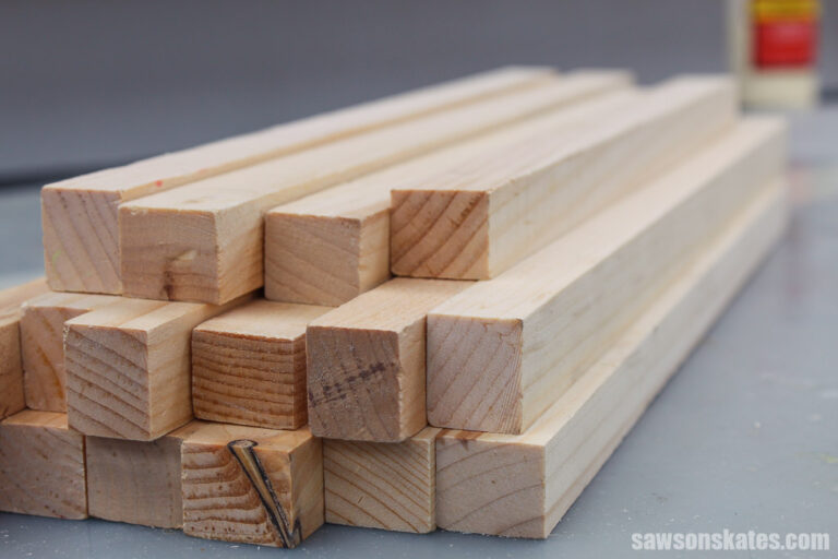 DIY Log Cabin Birdhouse (Easy Scrap Wood Project) | Saws on Skates®
