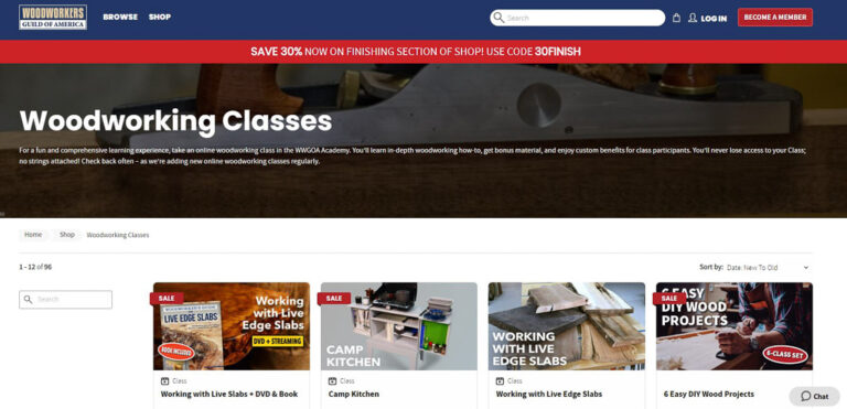 16 Beginner Woodworking Classes (Online + In-Person) | Saws on Skates®