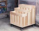 DIY Small Lumber Cart (With Wheels) | Saws on Skates®