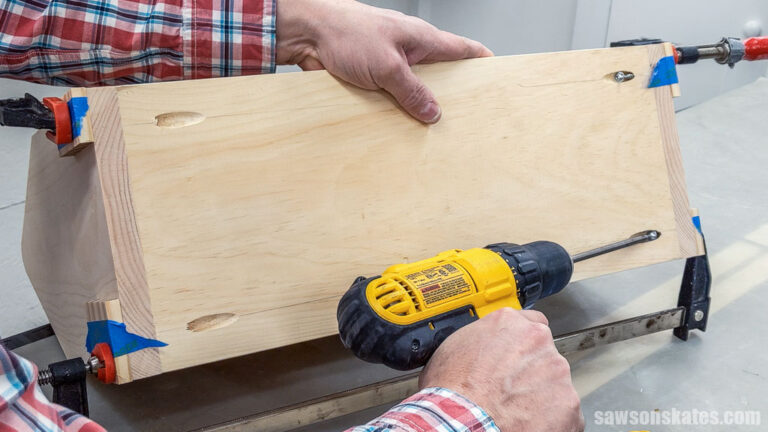 DIY Wooden Toolbox with Drawer (Simple & Sturdy) | Saws on Skates®