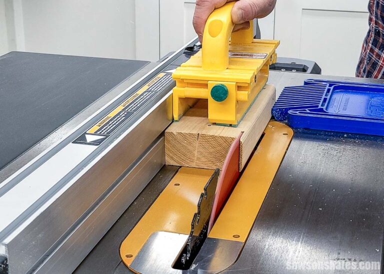 How to Cut 2×4s Lengthwise (With a Table Saw) | Saws on Skates®