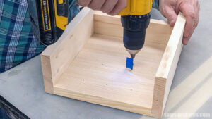 DIY Wall-Mounted Key Cabinet (Simple and Rustic) | Saws on Skates®
