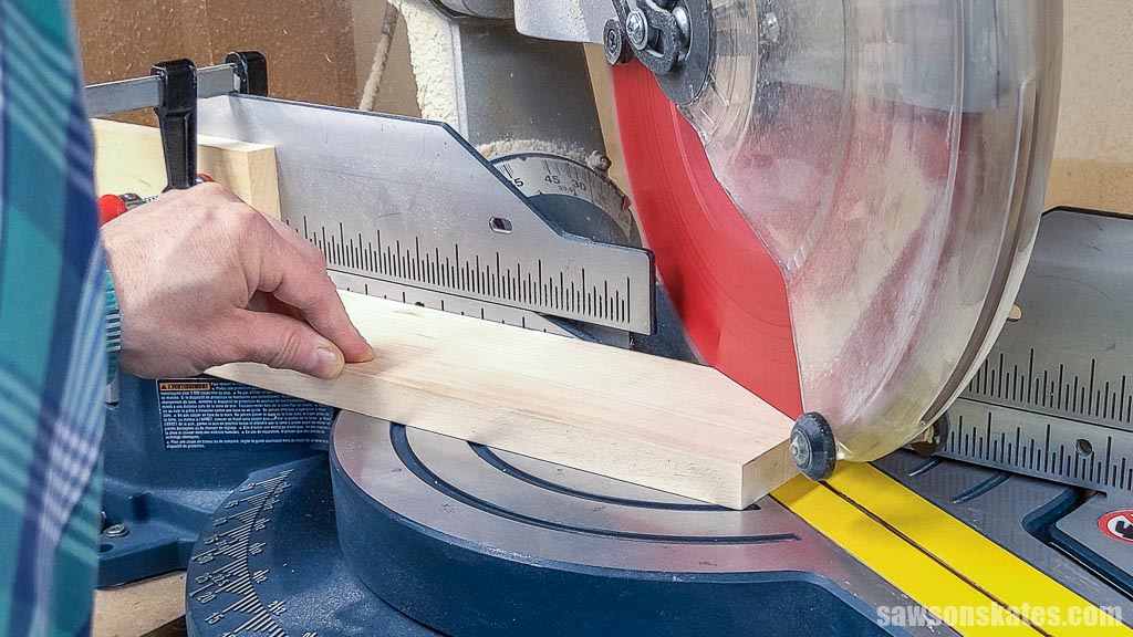 DIY Wall-Mounted Key Cabinet (Simple and Rustic) | Saws on Skates®