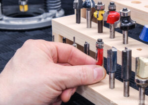 DIY Router Bit Storage Holder (3 Easy Steps) | Saws on Skates®