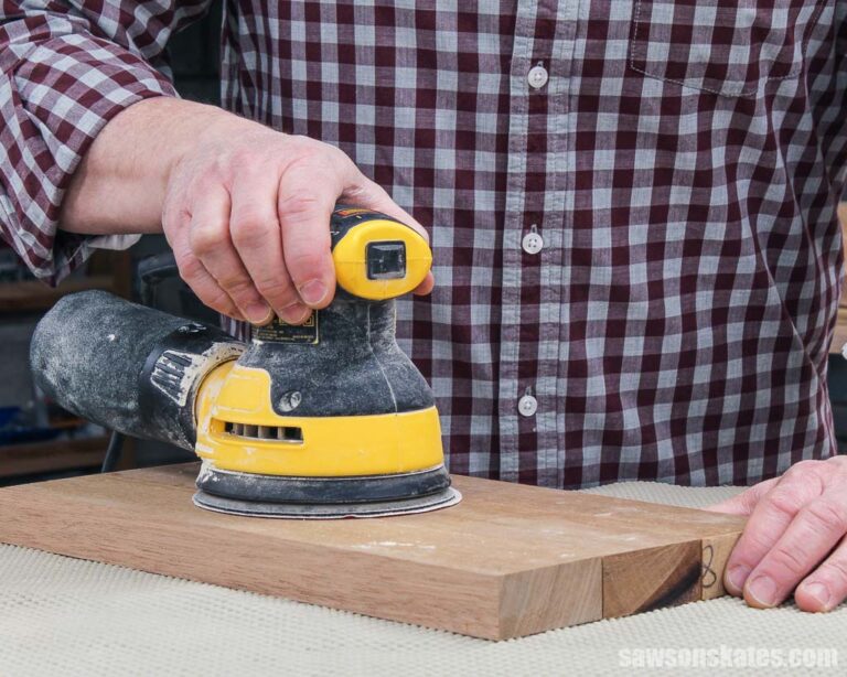 How to Sand DIY Wood Furniture (Faster, Easier & Better Results) | Saws ...