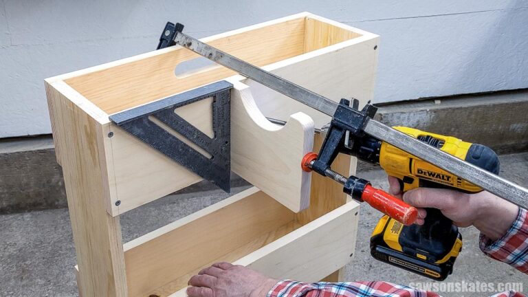 Easy DIY Air Compressor Cart (With Storage)