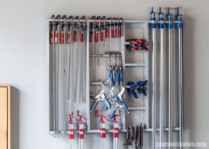 DIY Wall-Mounted Clamp Rack (Easy & Customizable) | Saws on Skates®