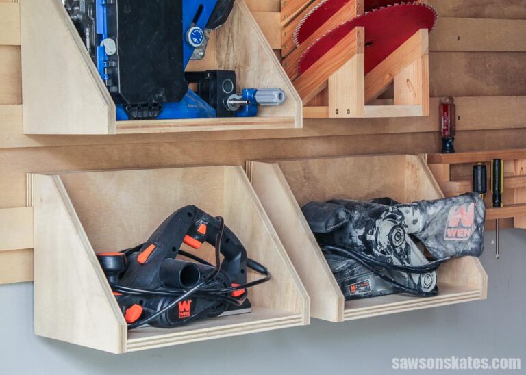 diy-french-cleat-tool-shelf-wall-1 - Saws on Skates