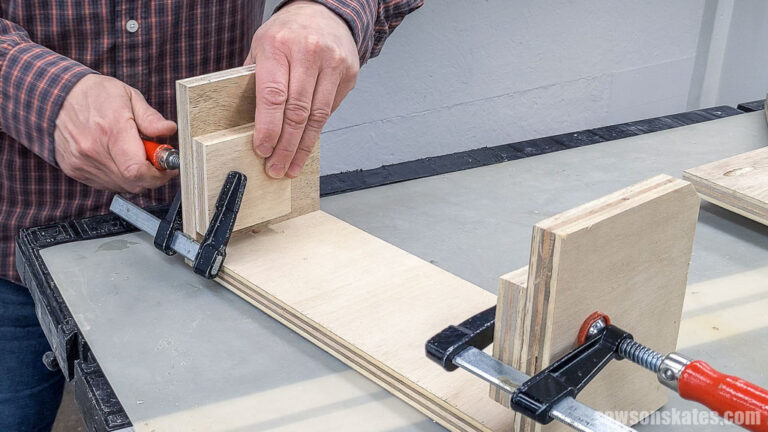 DIY French Cleat Jigsaw Holder (& Blade Storage) | Saws on Skates®