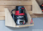 DIY French Cleat Router Holder (& Bit Storage) | Saws on Skates®