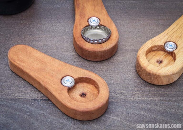 DIY Wooden Bottle Opener (Pop Tops in Style) | Saws on Skates®
