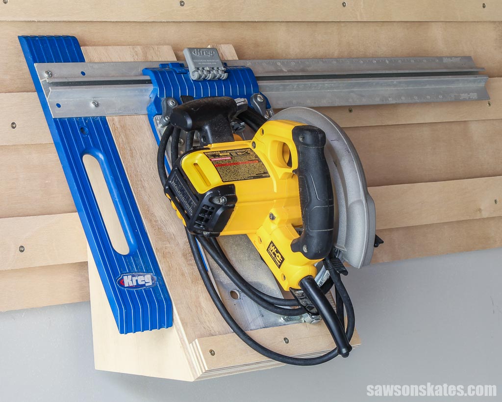 DIY French Cleat Kreg Rip-Cut Holder | Saws on Skates®