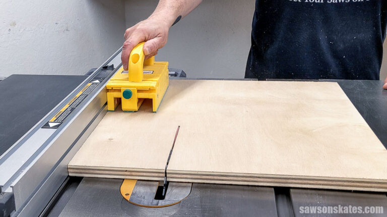 DIY French Cleat Kreg Rip-Cut Holder | Saws on Skates®