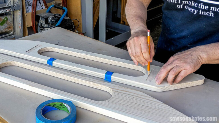 DIY Antique-Style Wooden Sled | Saws on Skates®