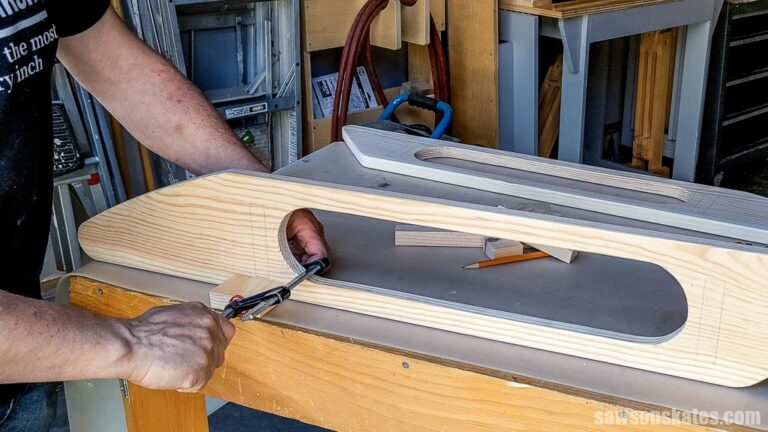 DIY Antique-Style Wooden Sled | Saws on Skates®