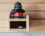 DIY French Cleat Mouse Sander Rack | Saws on Skates®