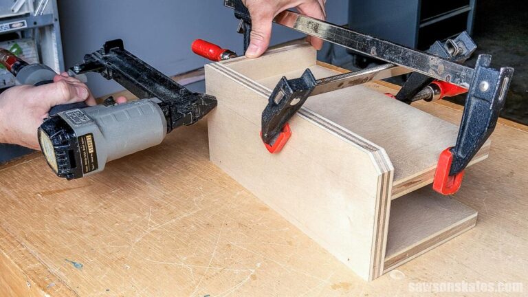 DIY French Cleat Mouse Sander Rack | Saws on Skates®