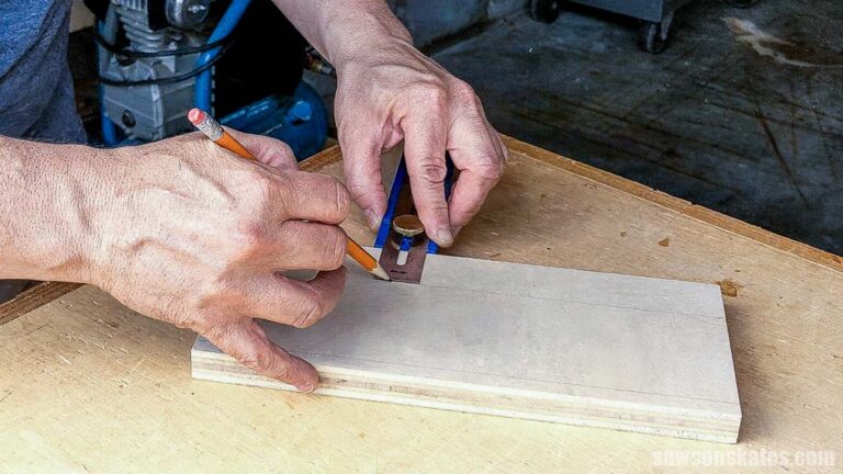 DIY French Cleat Mouse Sander Rack | Saws on Skates®